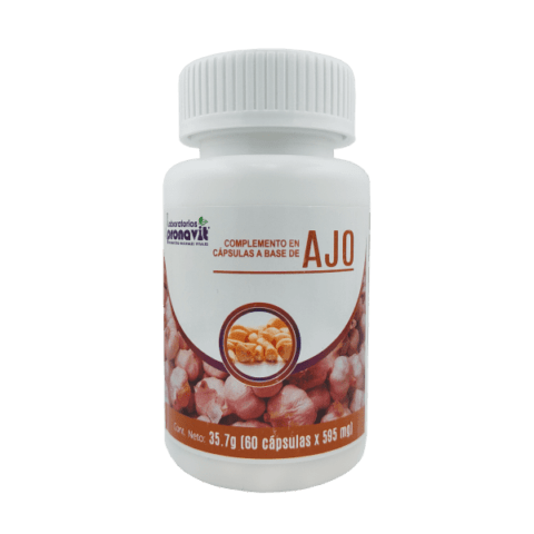 Ajo Cápsulas x 60 | Pronavit | Productos Naturales Vitales del Ecuador